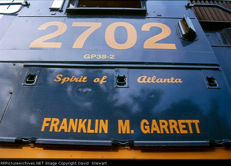 CSX 2702 "Franklin M. Garrett"